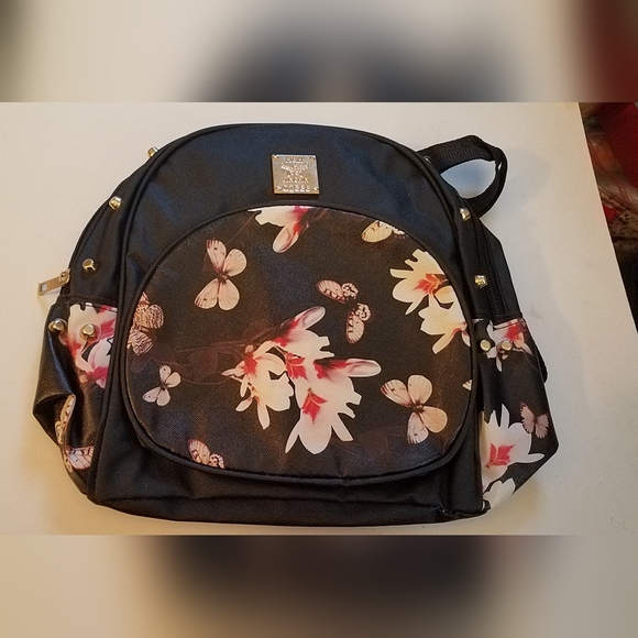 H&H | Bags | Pretty Blue Butterfly Backpack New | Poshmark